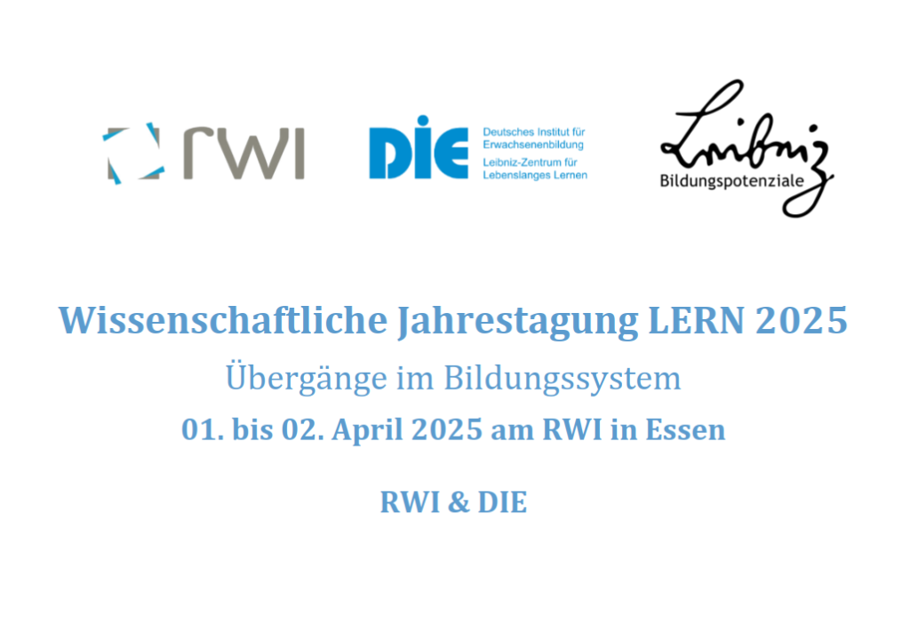 LERN-Jahrestagung 2025: Anmeldung geöffnet - Leibniz-Forschungsnetzwerk ...